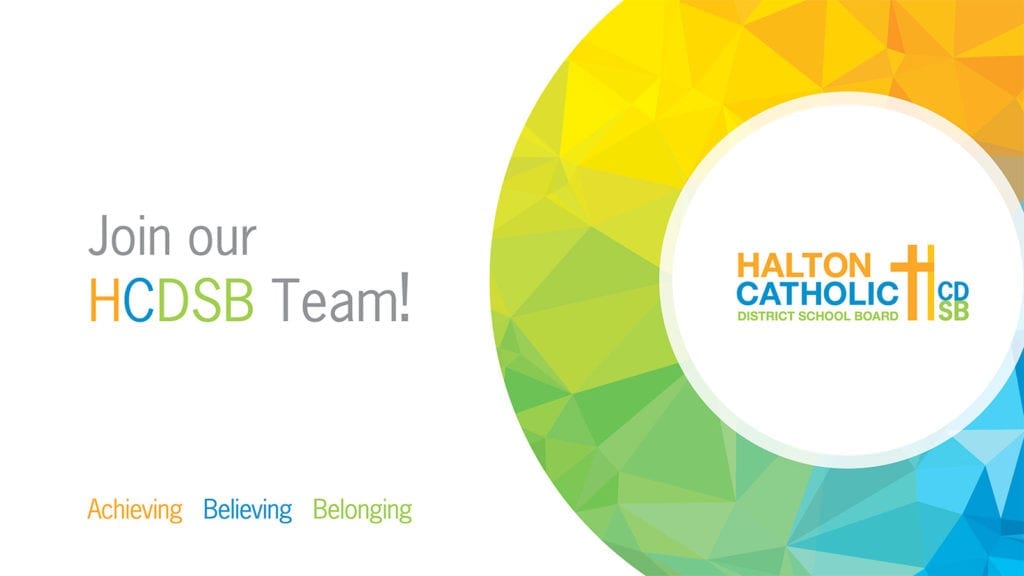 HCDSB is Hiring! – Halton Catholic District School Board