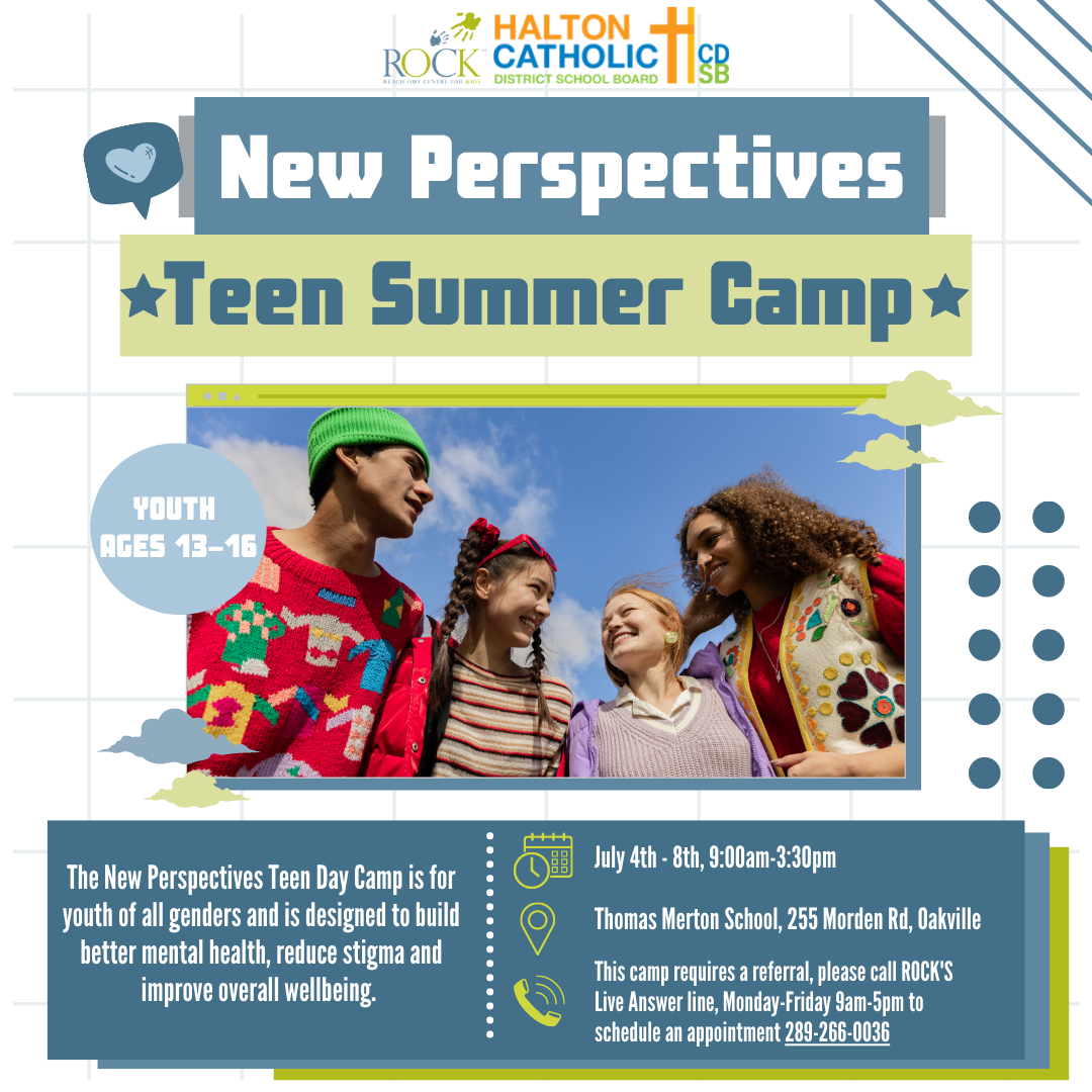Reach Out Centre for Kids (ROCK) Summer Camps – Halton Catholic ...
