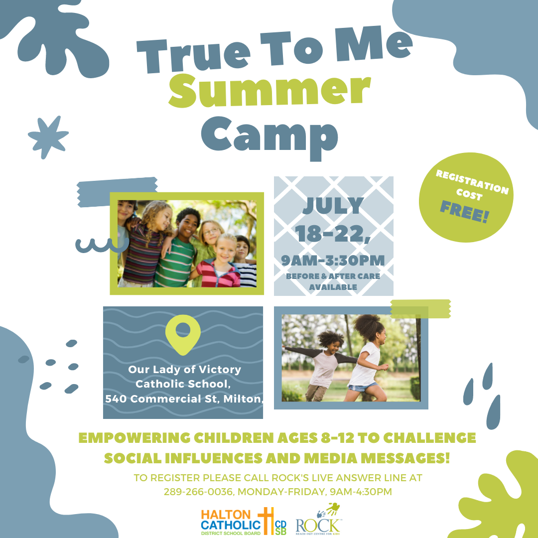 Reach Out Centre for Kids (ROCK) Summer Camps – Halton Catholic ...