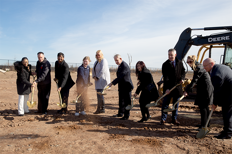 Blessing & Groundbreaking Ceremony of Milton #9 Catholic Elementary ...