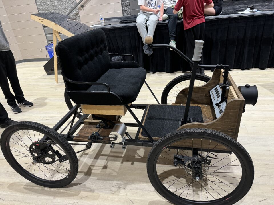 Unveiling of Project REV: The Reding Electric Vehicle at Bishop Reding ...