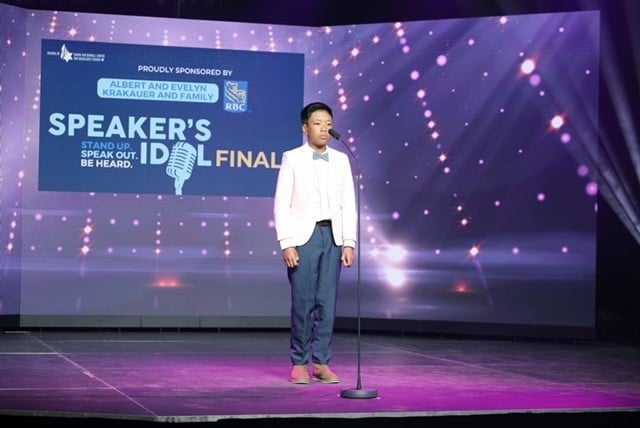 Caleb Lambio from Our Lady of Victory CES Ranks 3rd in Annual Speaking ...