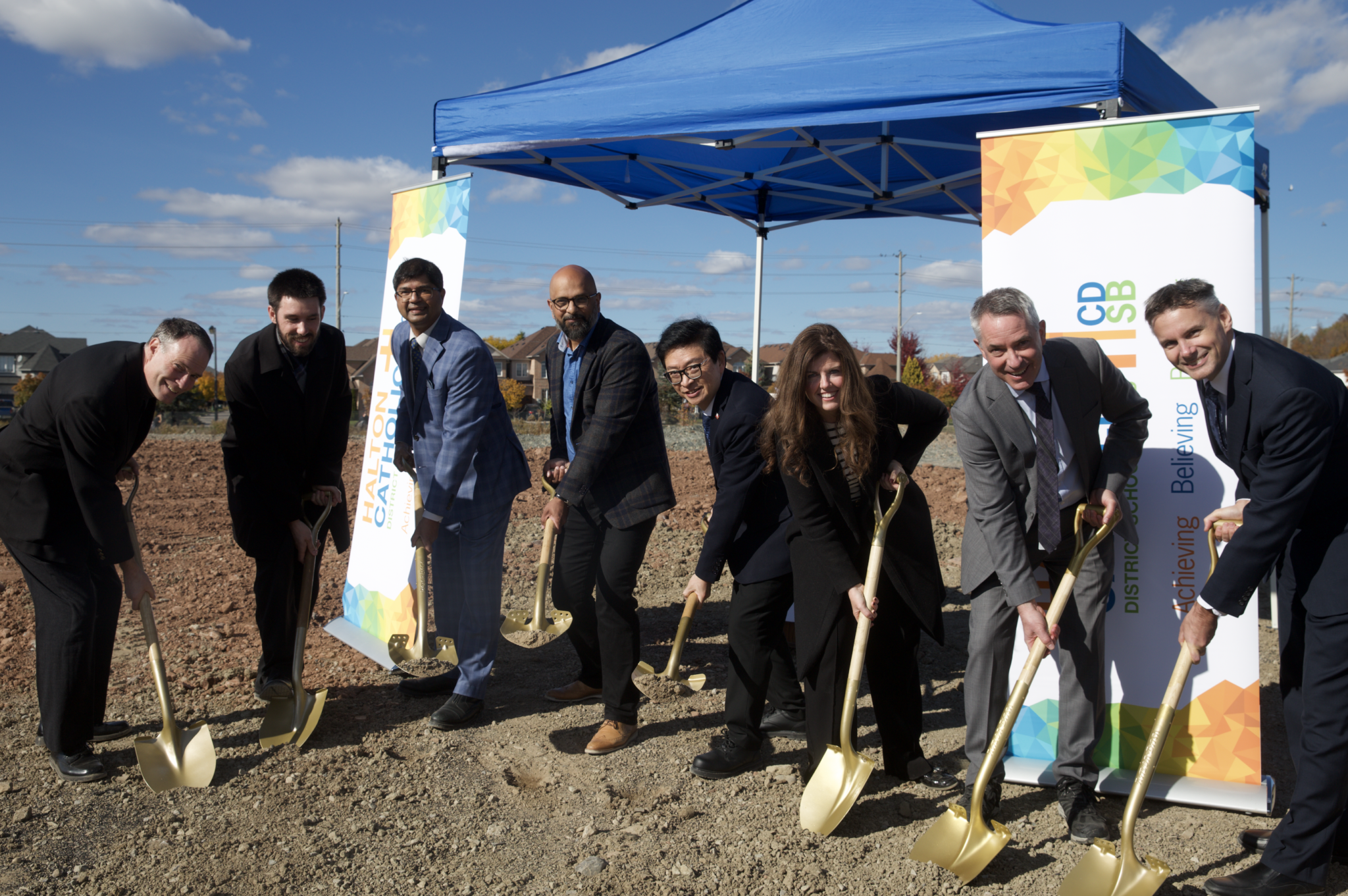 The Official Blessing & Groundbreaking Ceremony for Milton #11 Catholic ...
